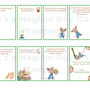 Editable If You Give a Teacher a Cookie Gift Book Cute Gift for ...