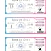 Editable Bibbidi Bobbidi Boutique Gift Ticket, Princess Makeover ...