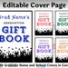 Editable Graduation Gift Card Book Last Minute Gift for Grad Gift Card ...