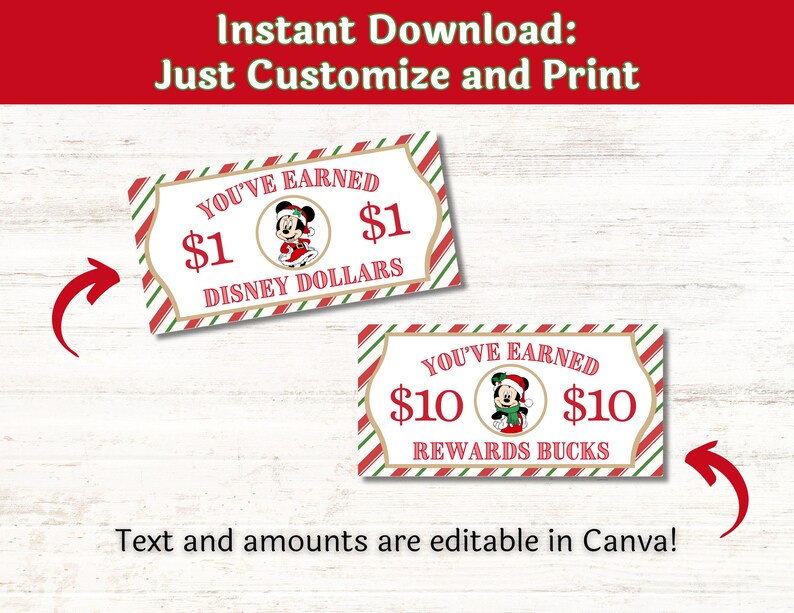 Editable Rewards Coupons for Kids Chore Bucks Play Money Rewards System ...