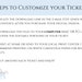 Editable Ski Trip Reveal Ticket, Ski Lift Pass, Customizable Instant ...