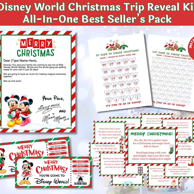 Wdw Christmas Tickets - Etsy