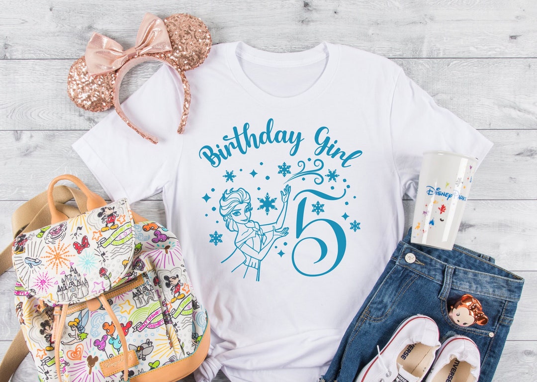 Elsa Birthday Girl 5th Birthday Queen Elsa Princess Birthday INSTANT ...