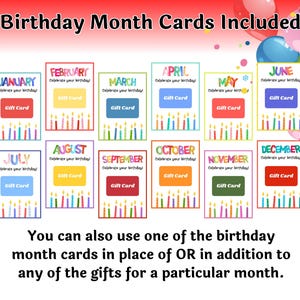 Editable Christmas Gift Card Book Year of Gifts Teen Christmas Gift ...