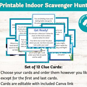 Sea World Trip Reveal Kit Editable Surprise Tickets Letter and ...