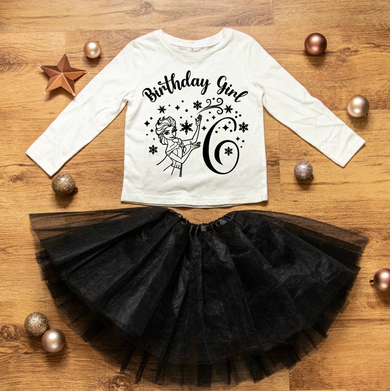 Elsa Birthday Girl 6th Birthday Queen Elsa Princess Birthday - Etsy