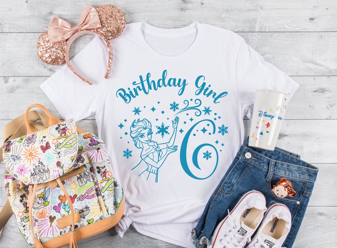 Elsa Birthday Girl 6th Birthday Queen Elsa Princess Birthday INSTANT ...