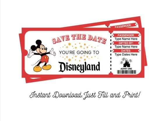 Mickey Mouse Ticket Going To Disney Mickey Mouse Clubhouse Choo Choo