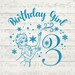 Elsa Birthday Girl 3rd Birthday Queen Elsa Princess Birthday INSTANT ...