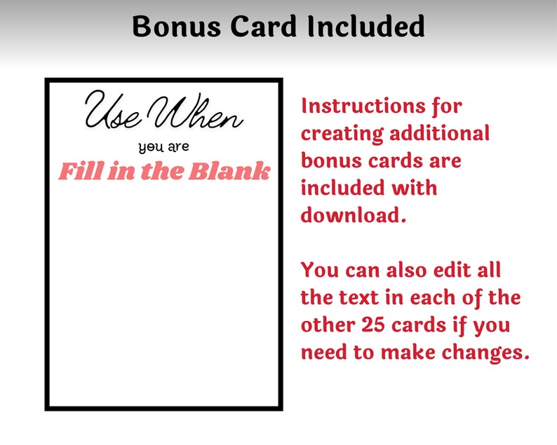 Graduation Gift Card Book | Editable Canva Template (digital Download ...