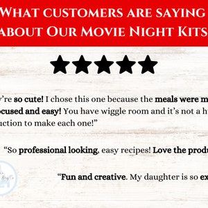 56 Dinner and a Movie Night Menus | Mystery Movie Night Ideas for ...