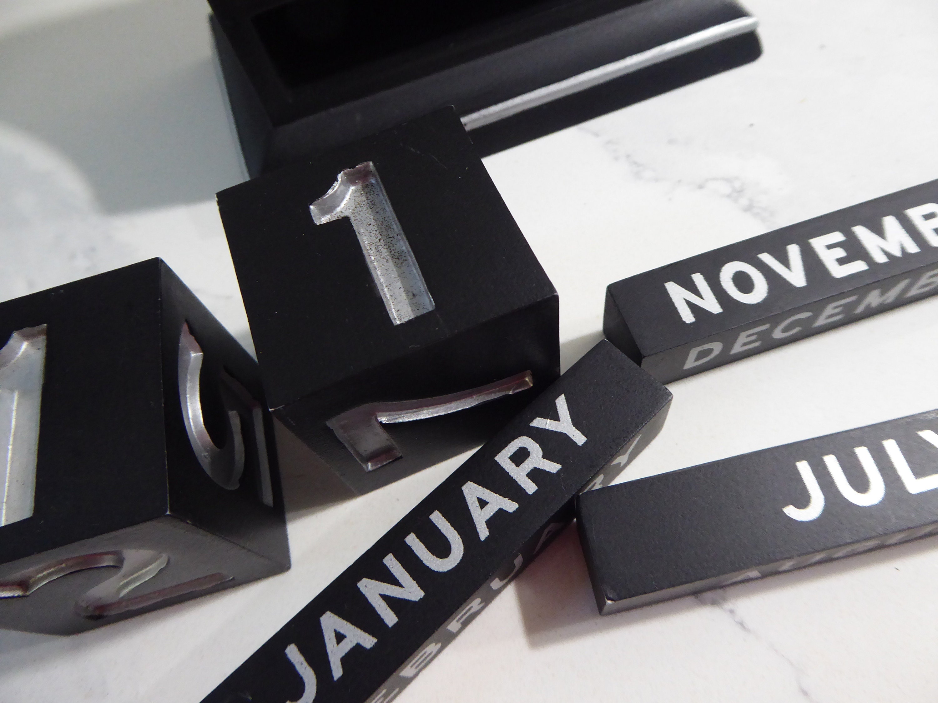 Harley Davidson Perpetual Block Calendar *** Free Shipping *** - Etsy