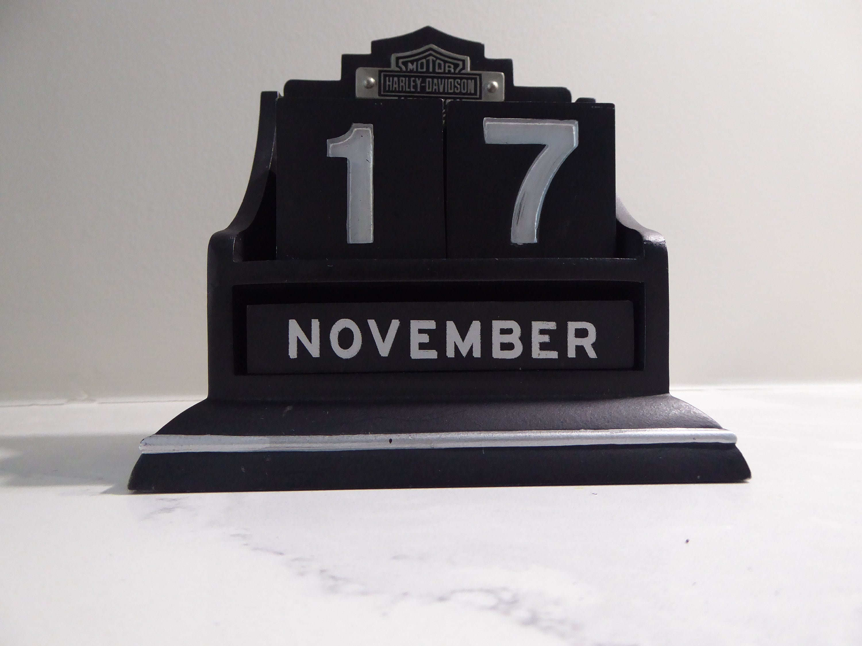 Harley Davidson Perpetual Block Calendar *** Free Shipping *** - Etsy