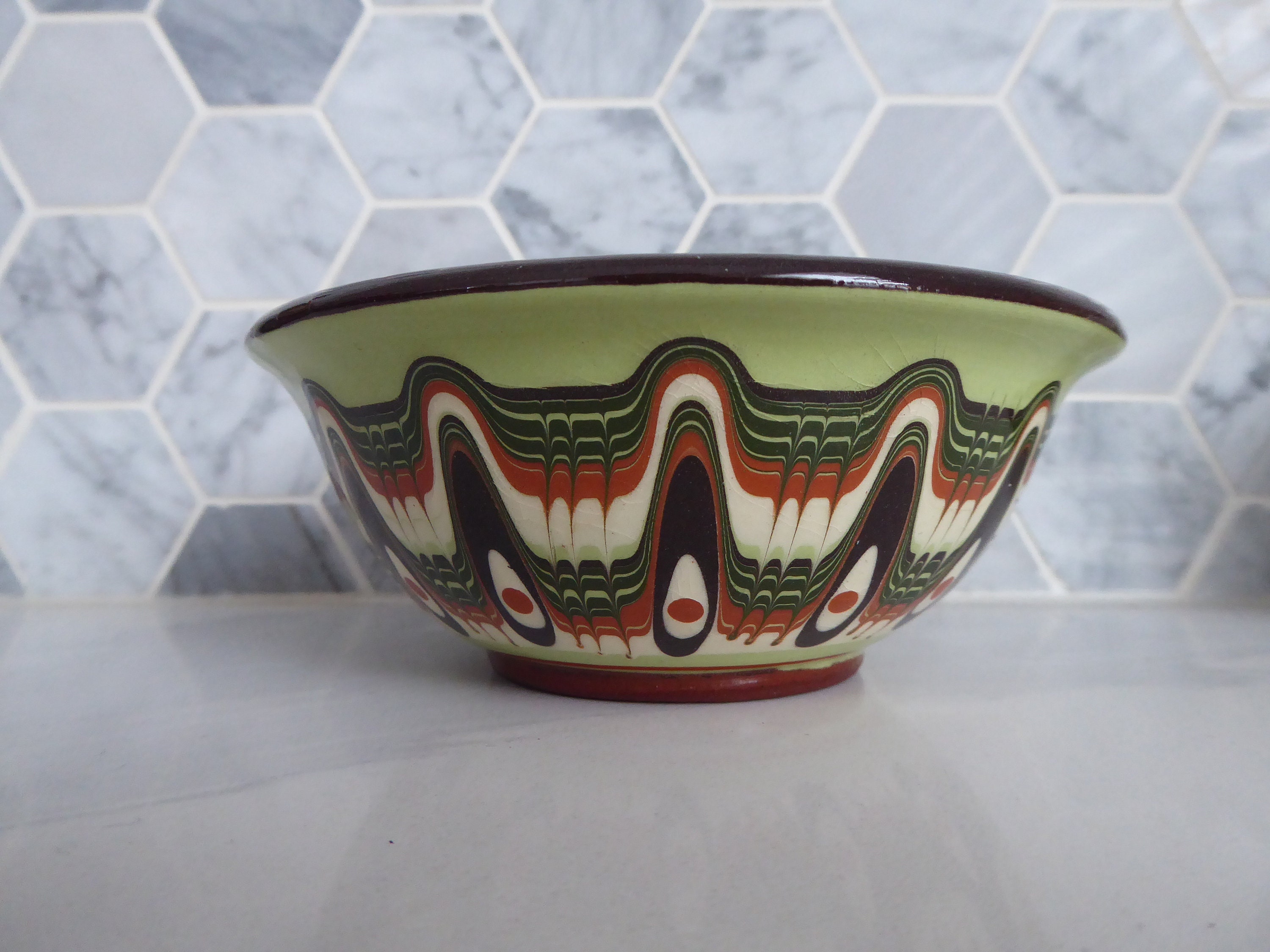 Bulgarian Traditional Ceramic Pottery Bowls - Etsy
