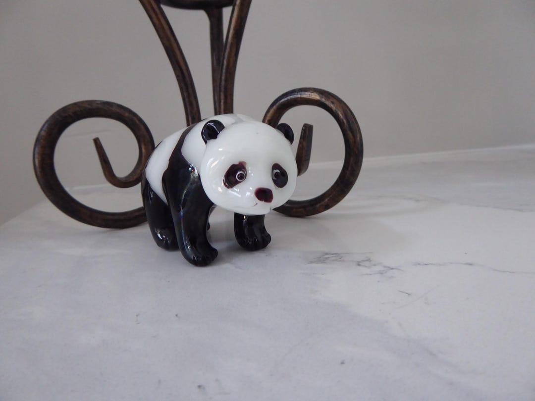 Murano Glass Panda *** Free Shipping*** - Etsy