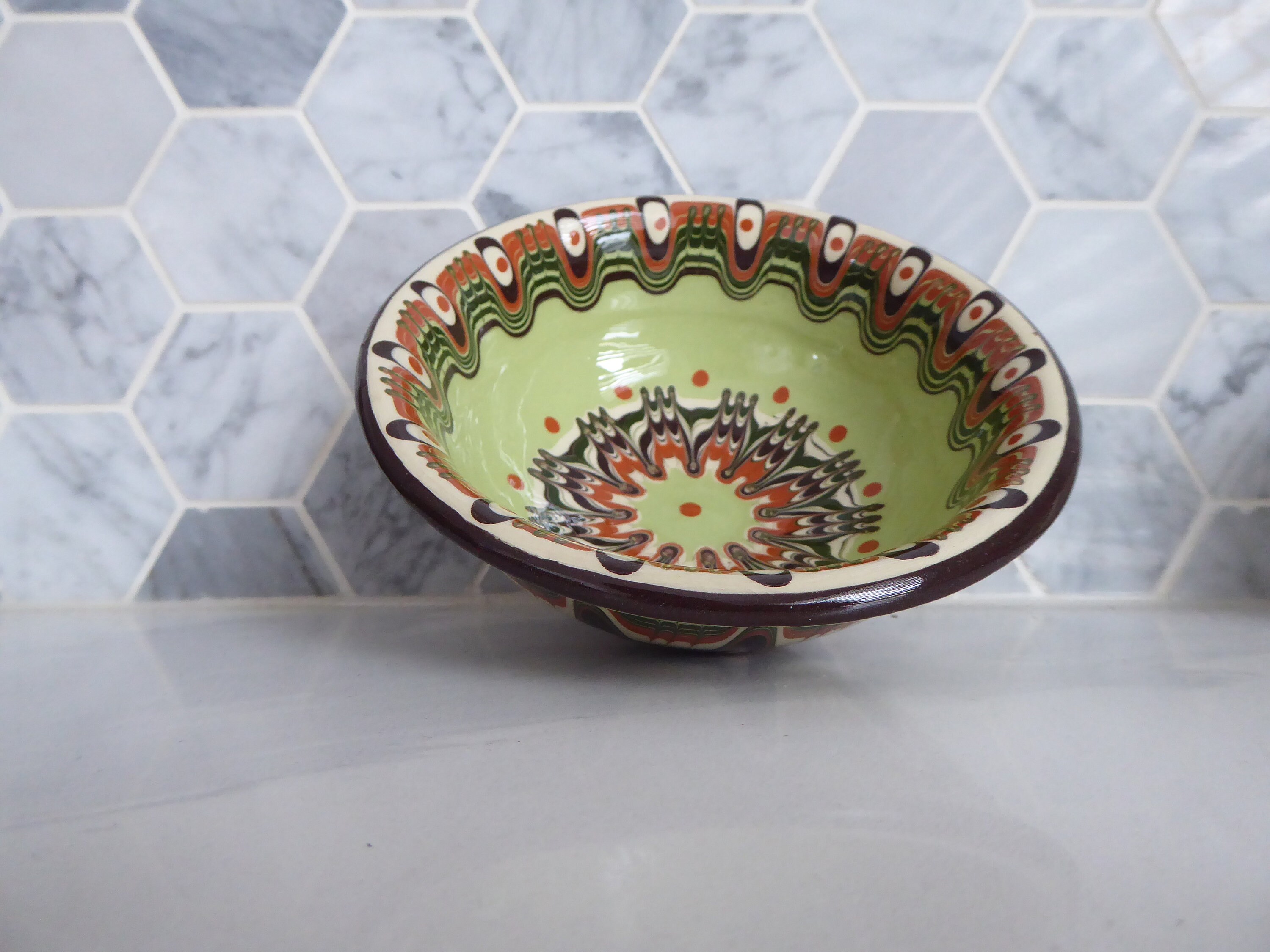 Bulgarian Traditional Ceramic Pottery Bowls - Etsy