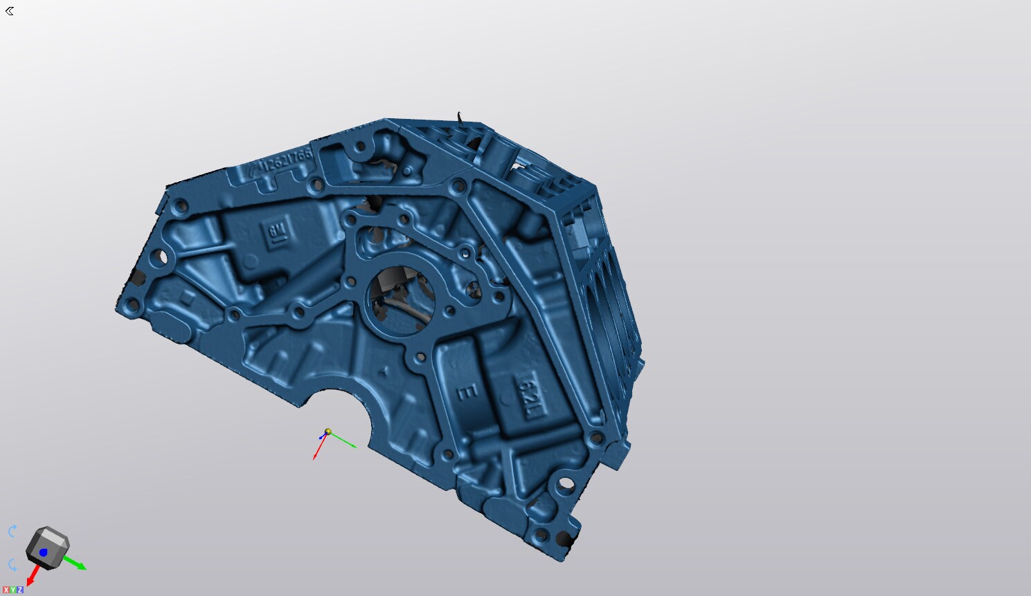 3d Scan of a LS3 6.2L Block. - Etsy
