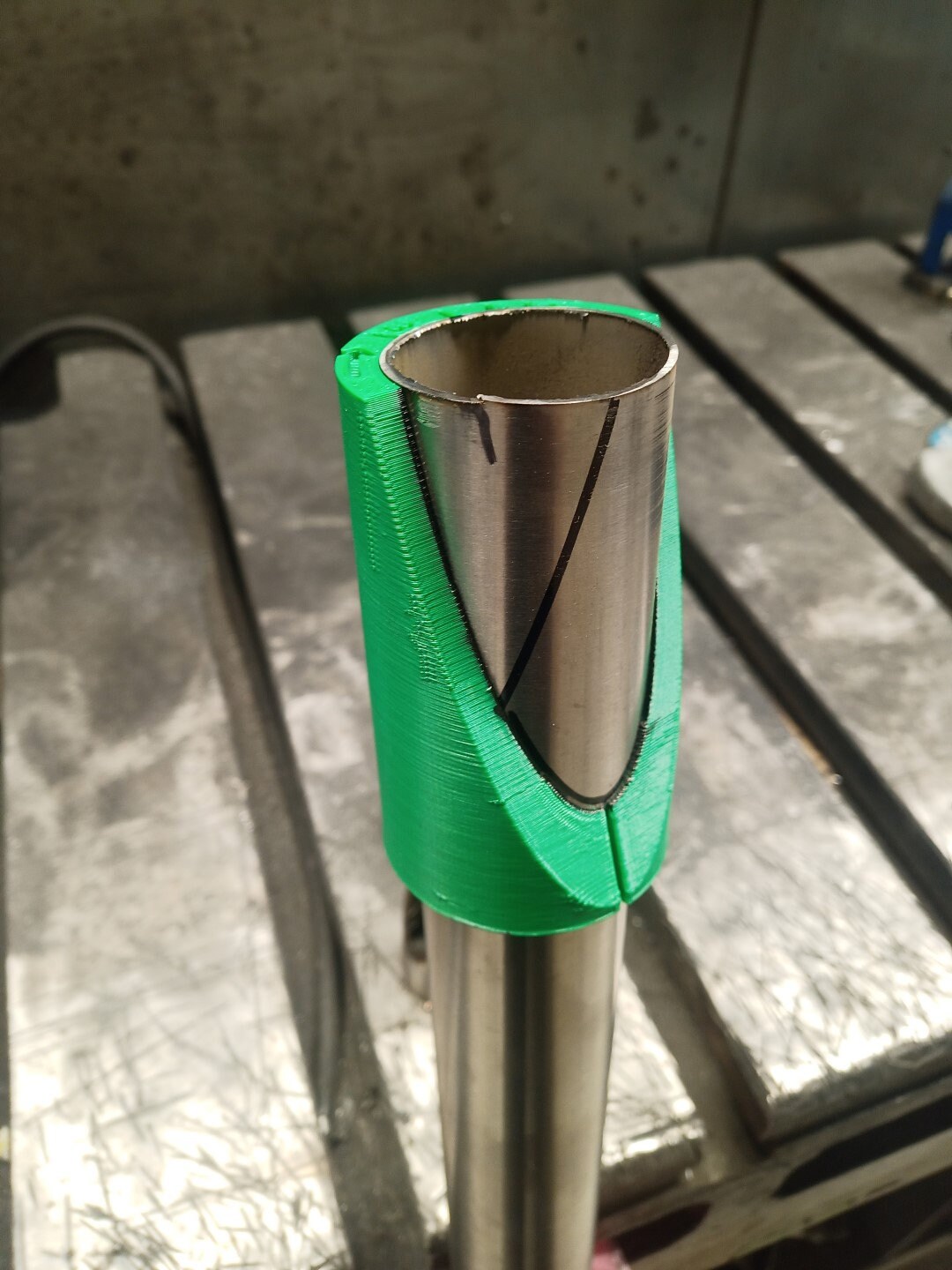 3D Print File for 50mm Angle Grinder Merge Collector Cutting Template ...