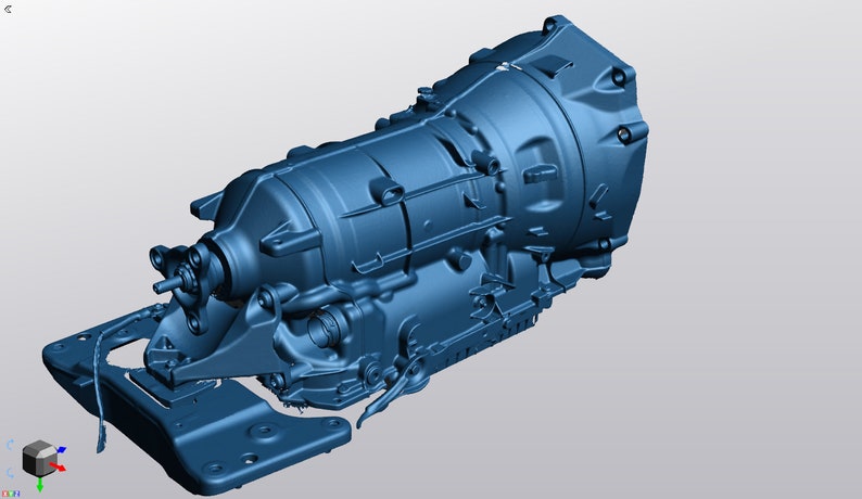 3d Scan of Bmw Zf8-hp70 N57 Gearbox and Gear Lever - Etsy