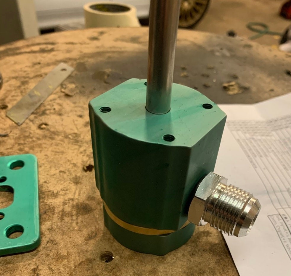 Drawings for Linear Control Valve Designed to Control the Water Turbine ...