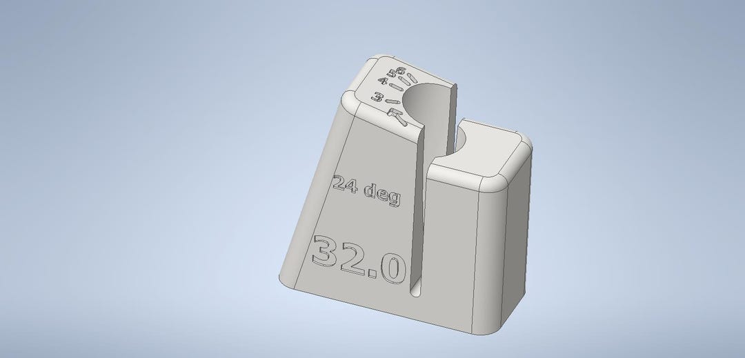 3d Print File for 32mm Longer Merge Collector Cutting Fixture. - Etsy