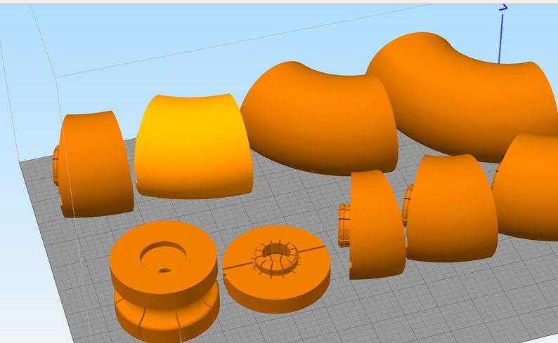 Print File for 3in Exhaust System Modeling Kit. - Etsy