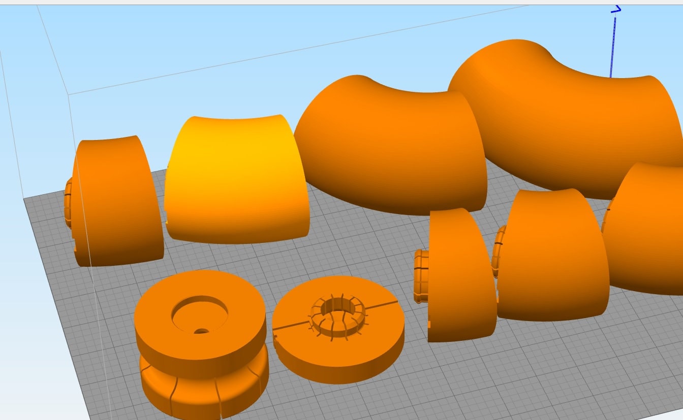 Print File for 3in Exhaust System Modeling Kit. - Etsy