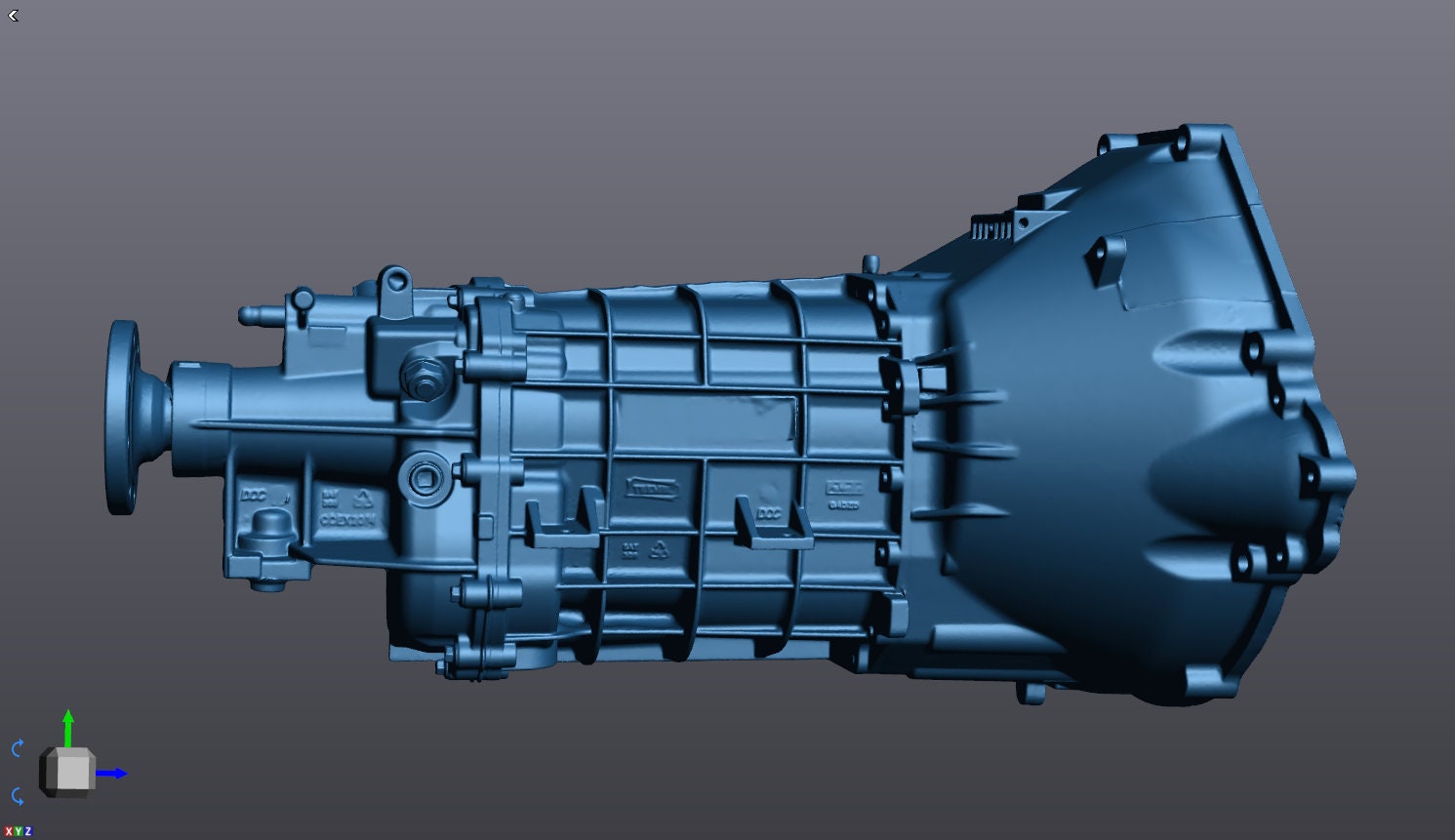 3d Scan of a Tremec TR3650 Gearbox From a 2010 Mustang - Etsy