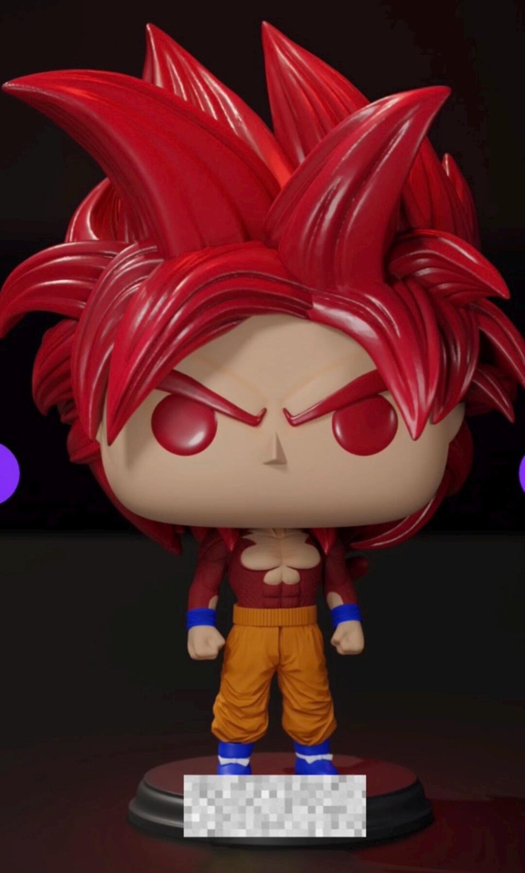 Goku Ssj4 Pop Custom Limited of 1 - Etsy