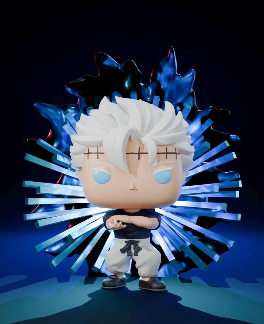 Yuta Gojo Pop Custom Limited of 1 (custom Box Included) - Etsy