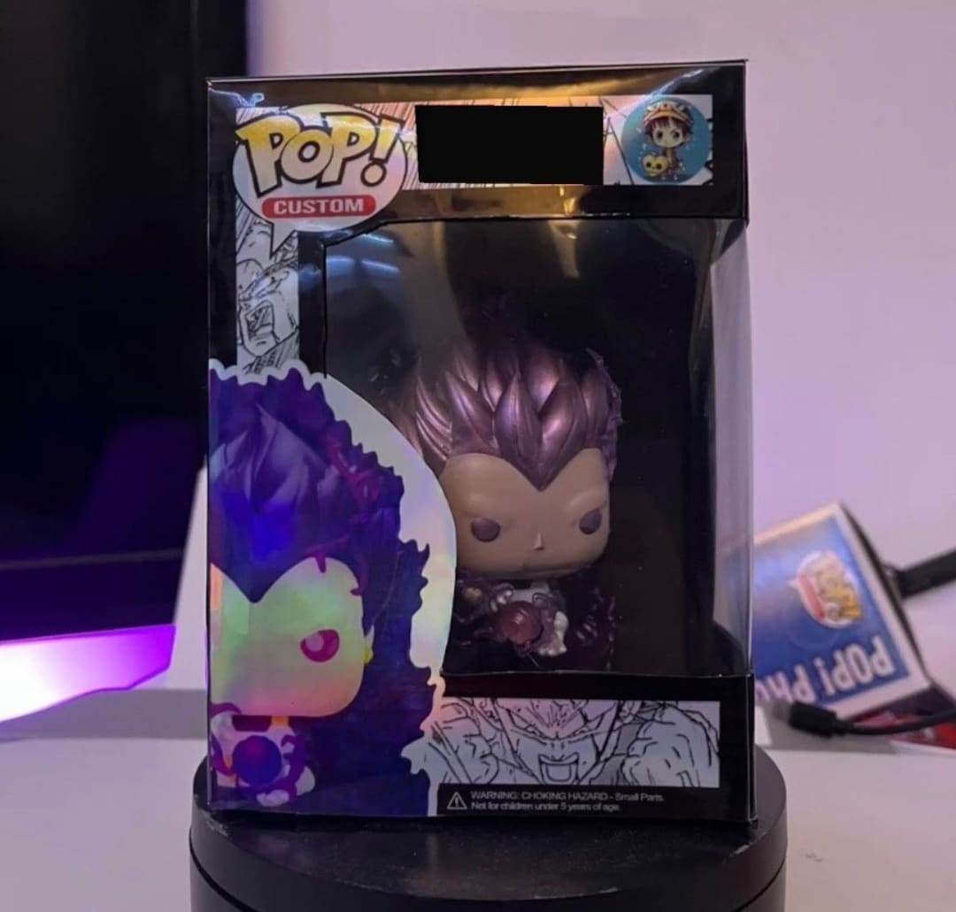 VEGETA Ultra Ego Pop Custom Limited of 5 - Etsy