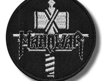 Manowar Patch - Etsy