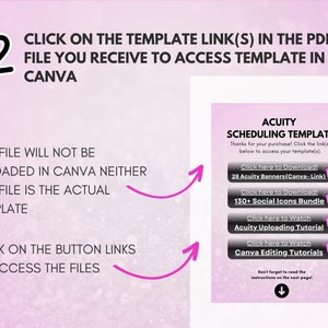 Editable Acuity Template, DIY Spa and Beauty Acuity Scheduling Template, Spa and Beauty Branding ...
