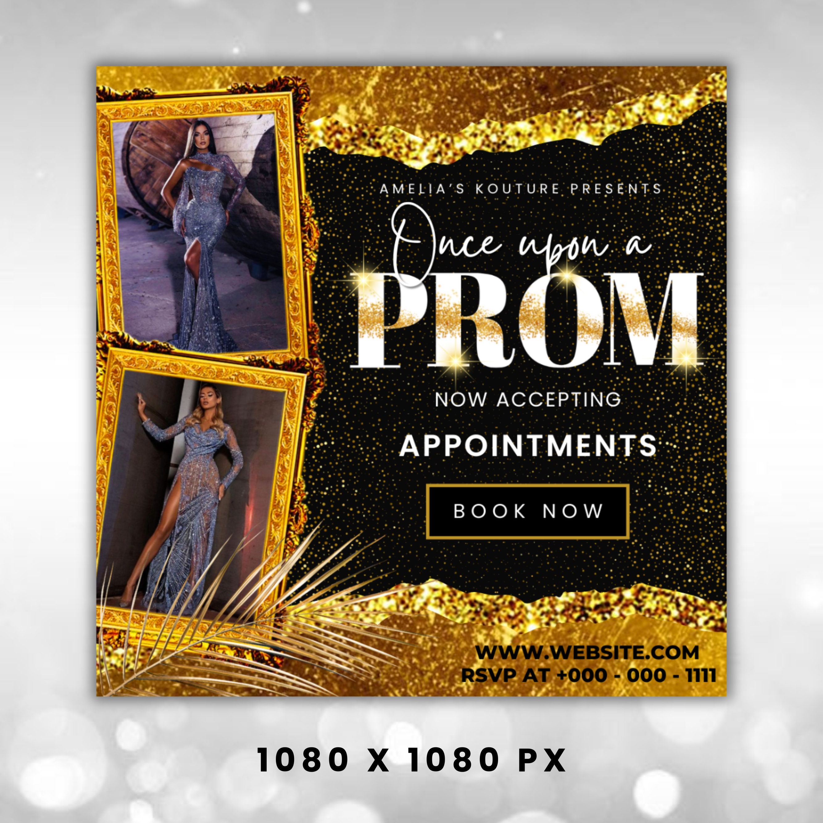 Prom Dress Flyer, Prom Send off Flyer, Prom Flyer, Prom Send off ...