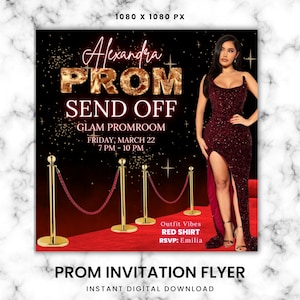 Prom Animated Invitation, Prom Send off Invitation, Prom Video ...