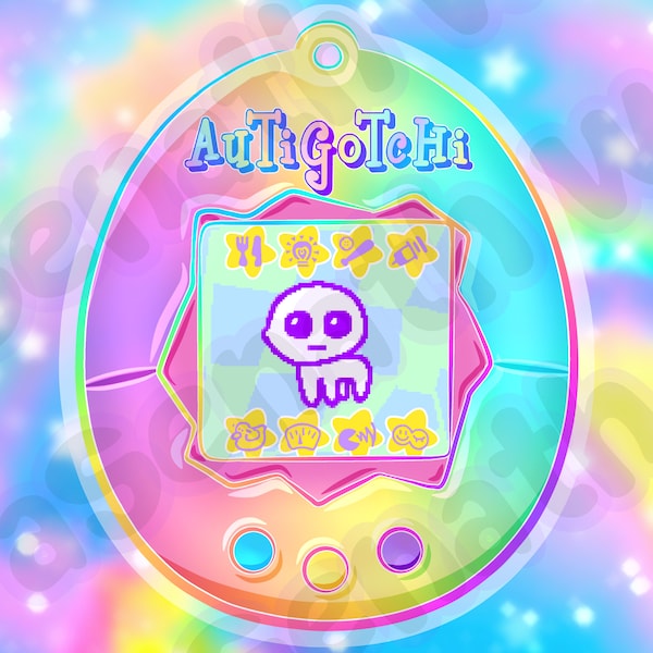 Autism Creature Sticker - Etsy