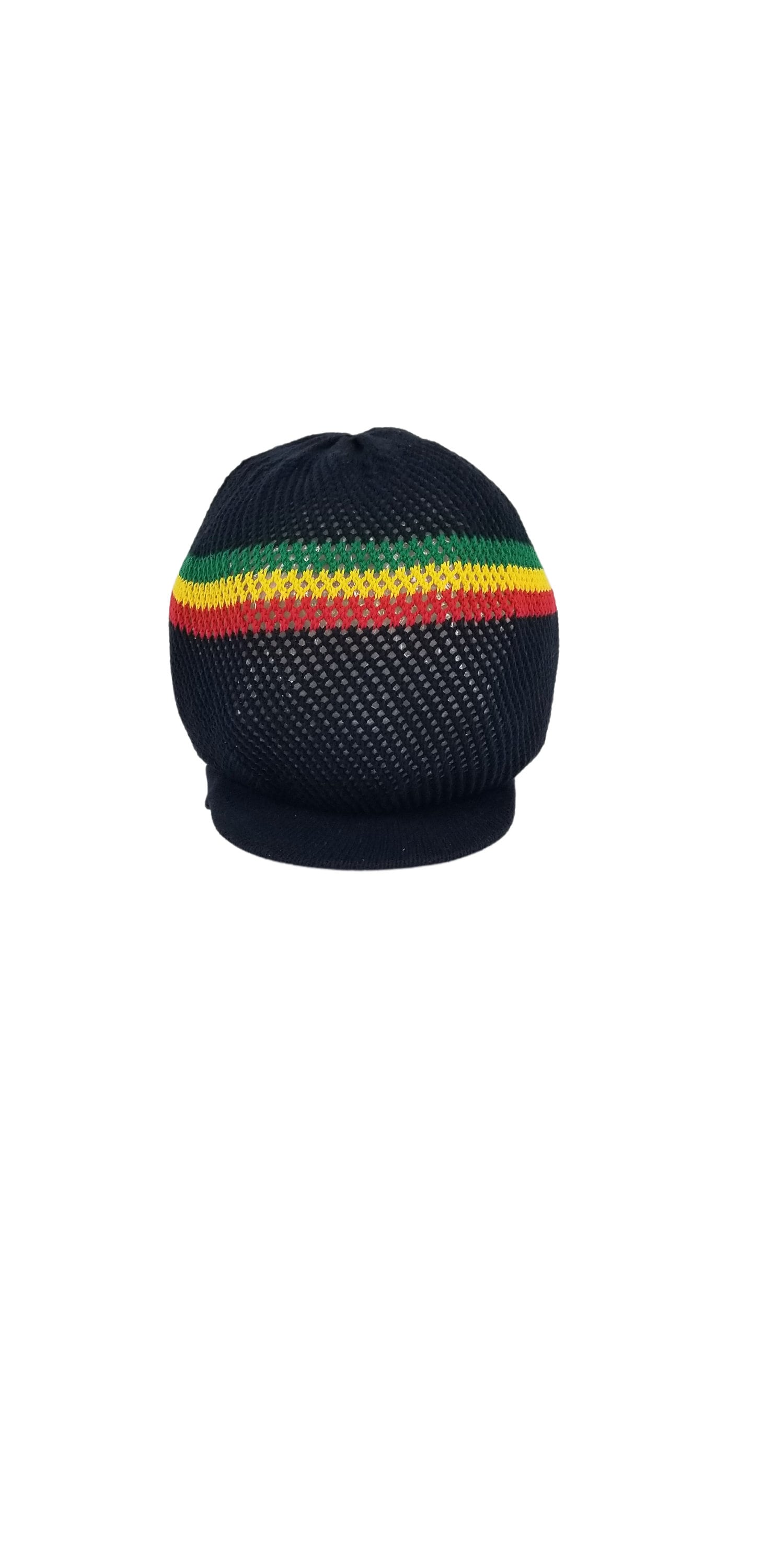 Rasta Crochet Slouchy Hat, Bob Marley Reggae Color Beanie Tam, Jamaican ...