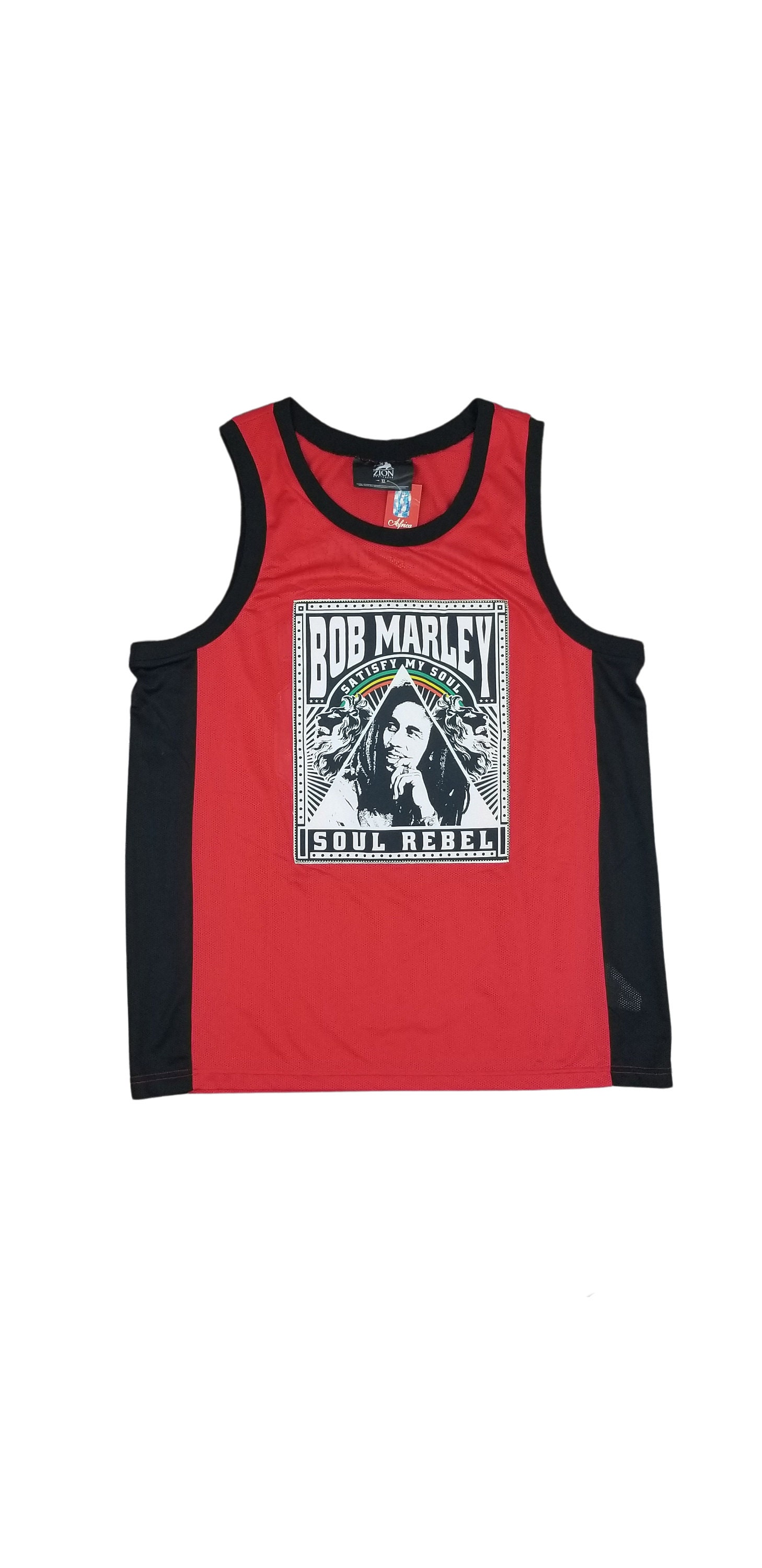 Bob Marley Tank Top Shirt for Men, Adults | Reggae-rasta-jamaica-africa ...