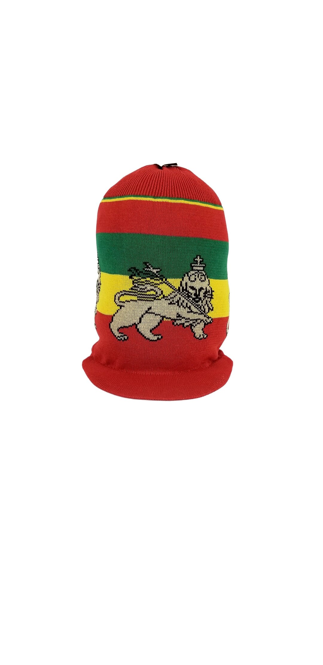 Rasta Crochet Slouchy Hat, Bob Marley Reggae Color Beanie Tam, Jamaican ...