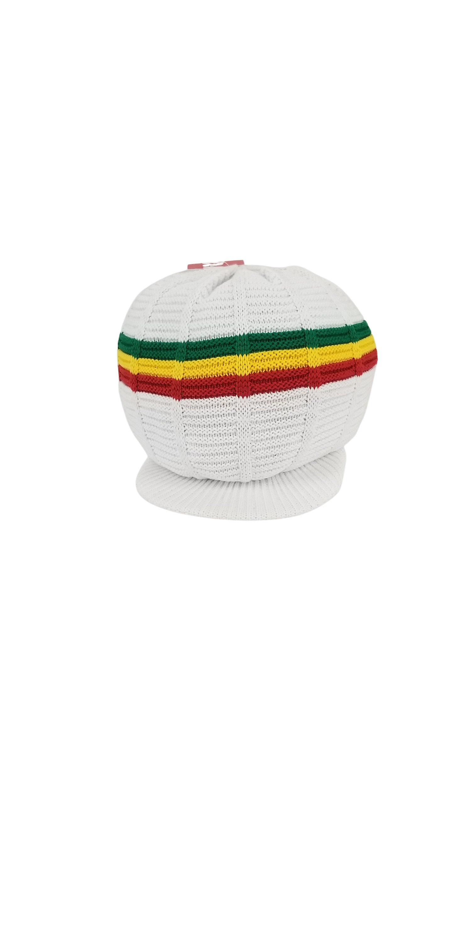 Rasta Crochet Slouchy Hat, Bob Marley Reggae Color Beanie Tam, Jamaican ...