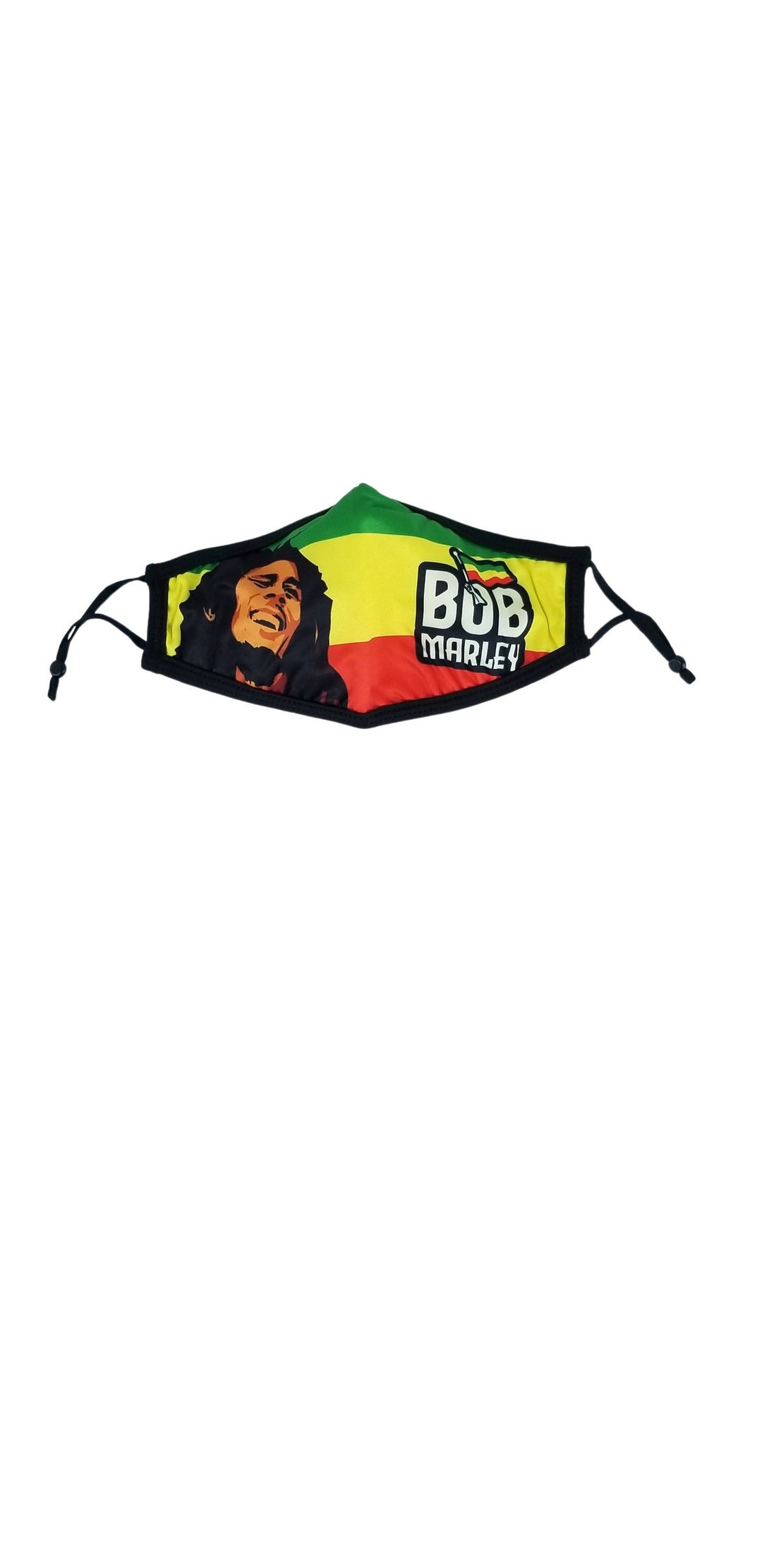 Bob Marley Face Mask, Reggae-rasta-jamaica-africa-afrocentric-lion of ...