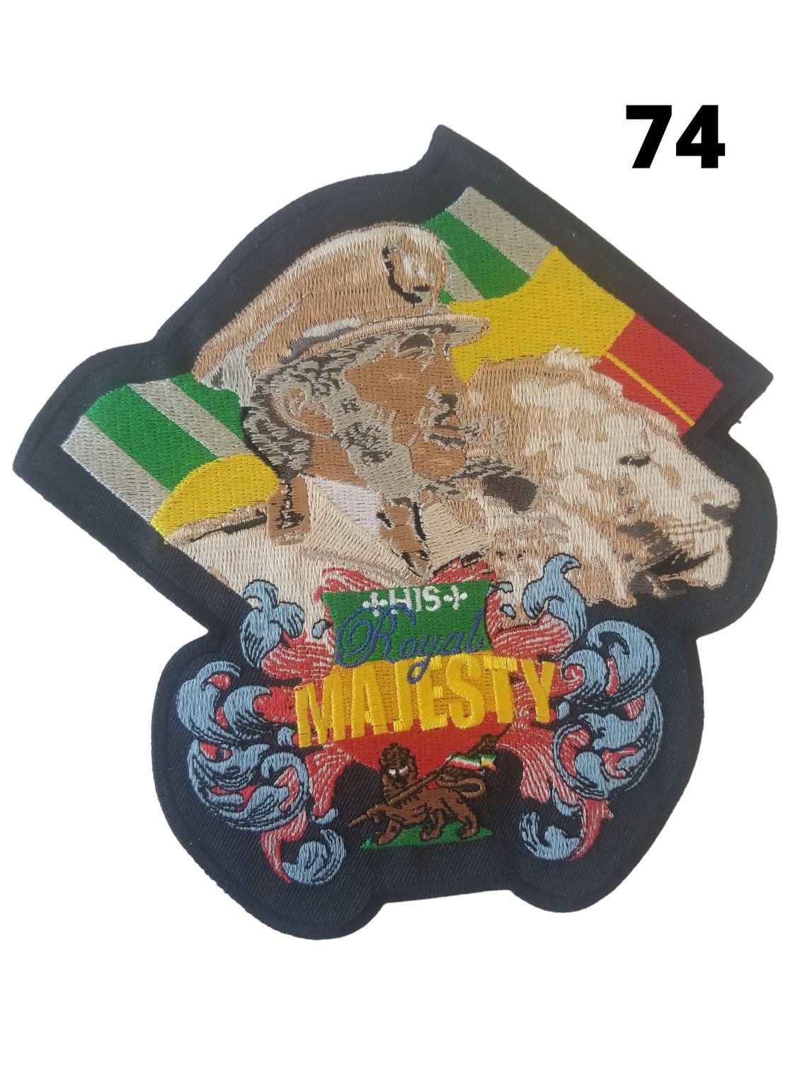 Bob Marley Patch, Reggae-rasta-jamaica-africa-afrocentric-lion of Judah ...