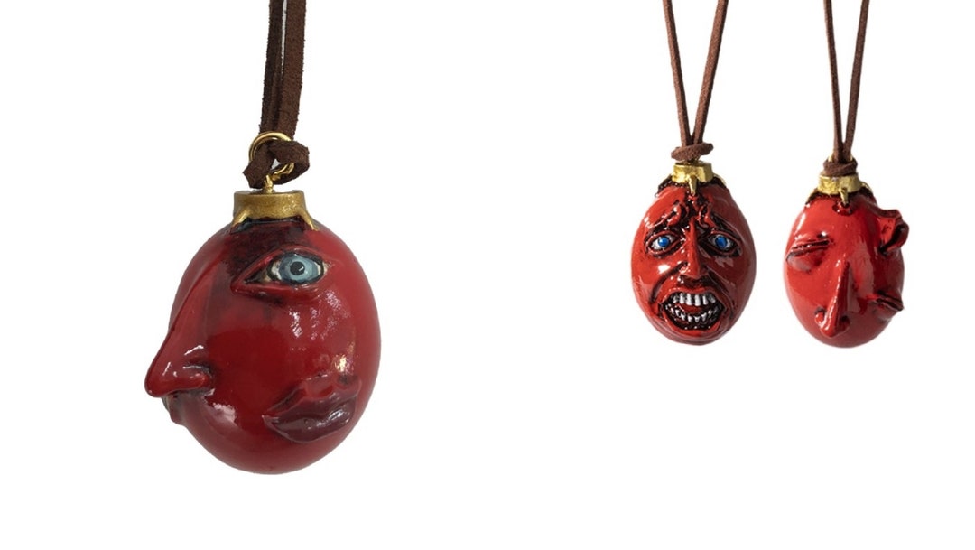 1997 Behelit Griffith Egg of King Necklace Cosplay the Golden Age Arc ...