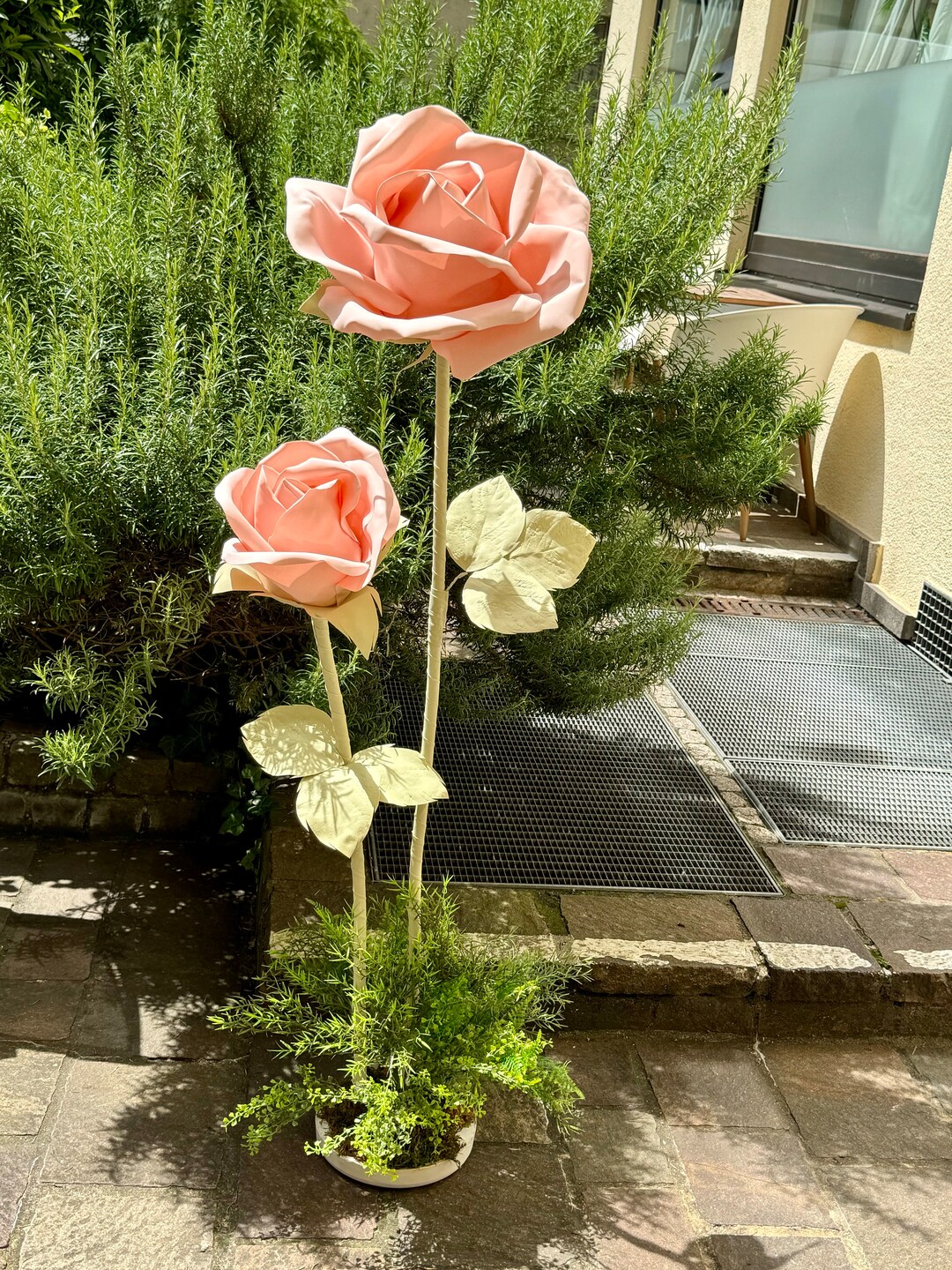 Giant Self-standing Bright Roses /props for Photo Shoots/luxury Foam ...