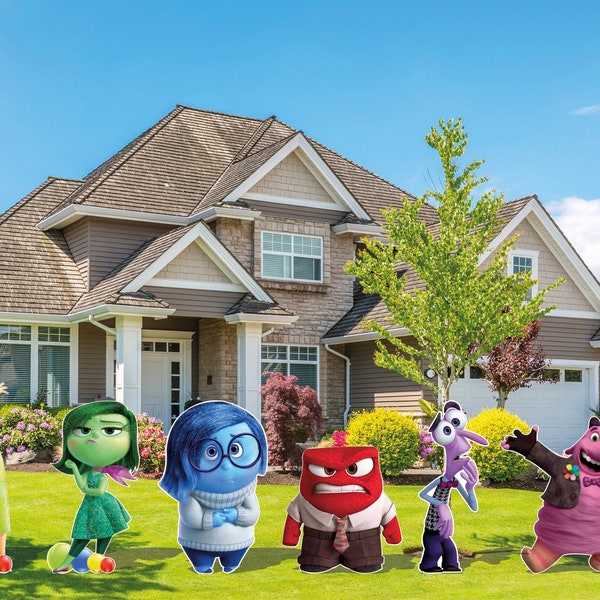 Inside Out Characters Cutout - Etsy