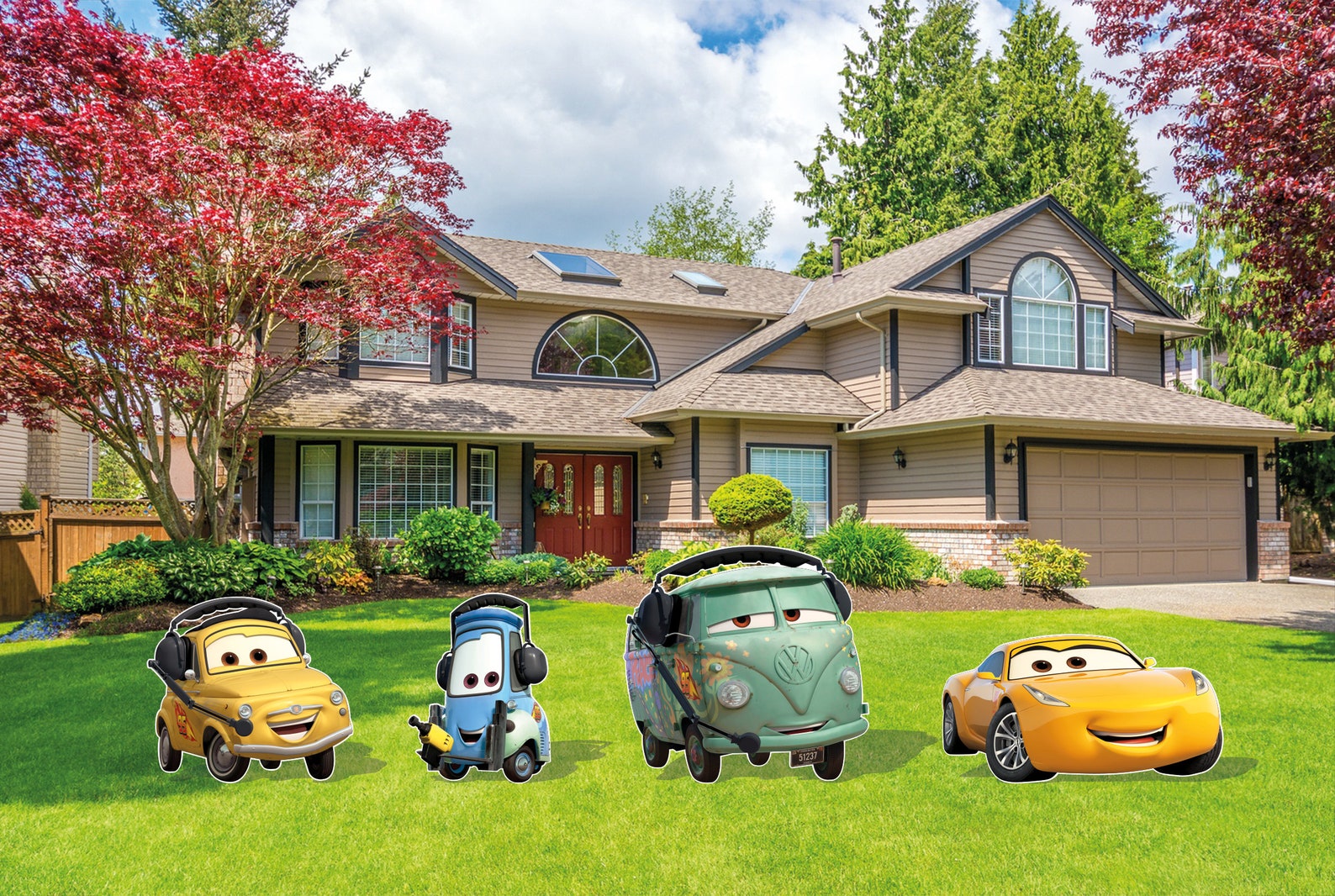 Cars Cutouts and Yard Signs - Etsy
