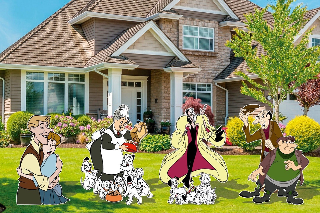 101 Dalmatians Birthday Party Cutouts and Yard Signs - Etsy