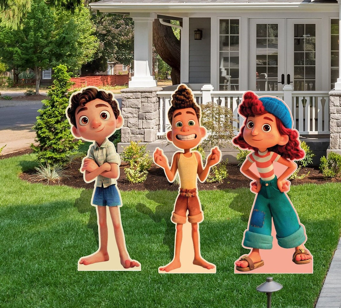 Luca Birthday Party Cutouts and Yard Signs - Etsy