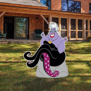 Ursula and Eels Cutout and Yard Sign - Etsy