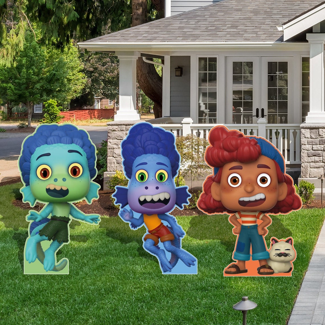 Luca Birthday Party Cutouts and Yard Signs - Etsy